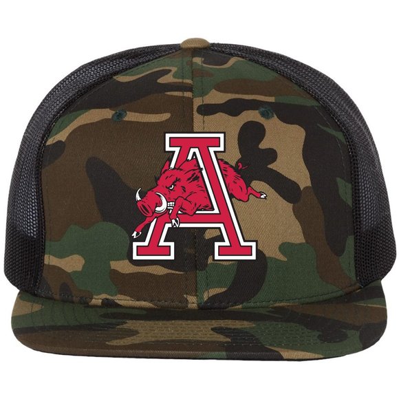 Nike | Accessories | Arkansas Razorbacks Jumping Hog 3d Pvc Patch Wool ...